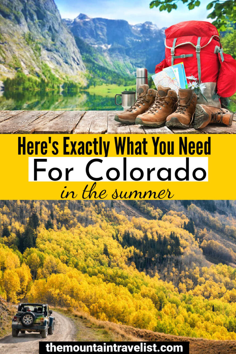 The Ultimate Colorado Packing List For Summer - The Mountain Travelist
